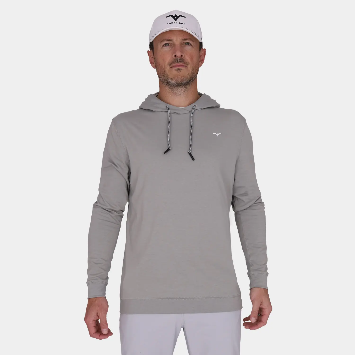 Performance Mens Golf Hoodie: Olive | Avalon Golf Apparel