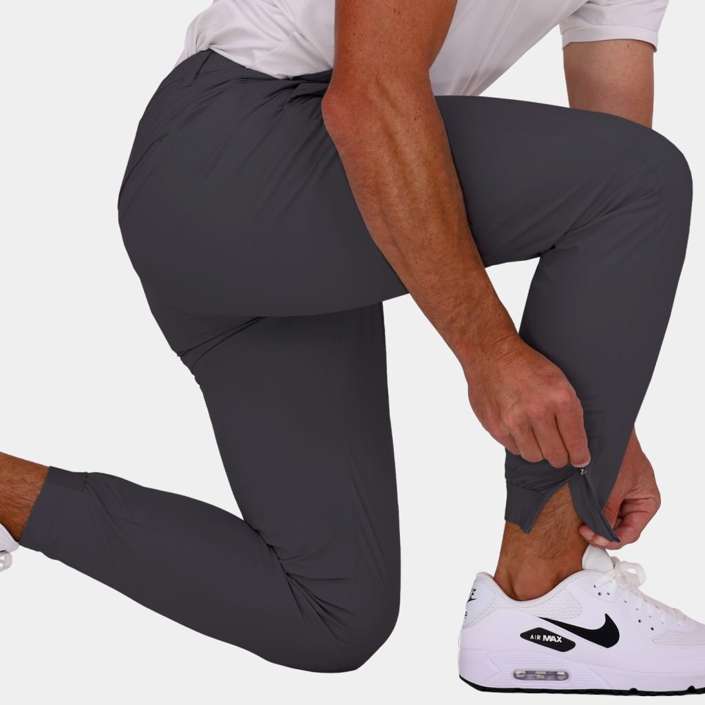 Players Golf Jogger Pants: Charcoal | Avalon Luxury Golf Apparel
