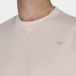 Men's Golf Crewneck: Tan | Avalon Modern Luxury Golf Apparel