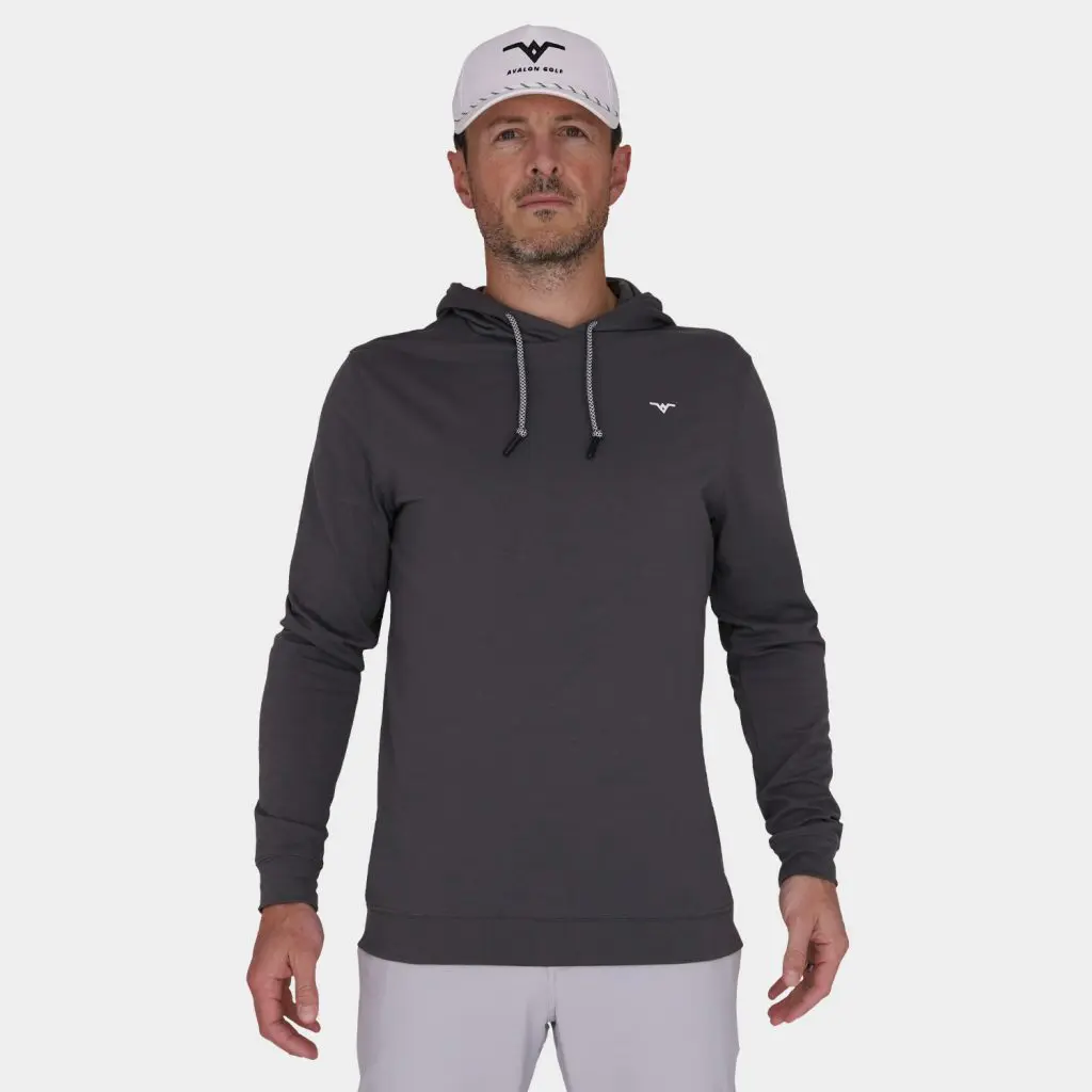 Avalon Golf Performance Hoodie: Charcoal | Shop