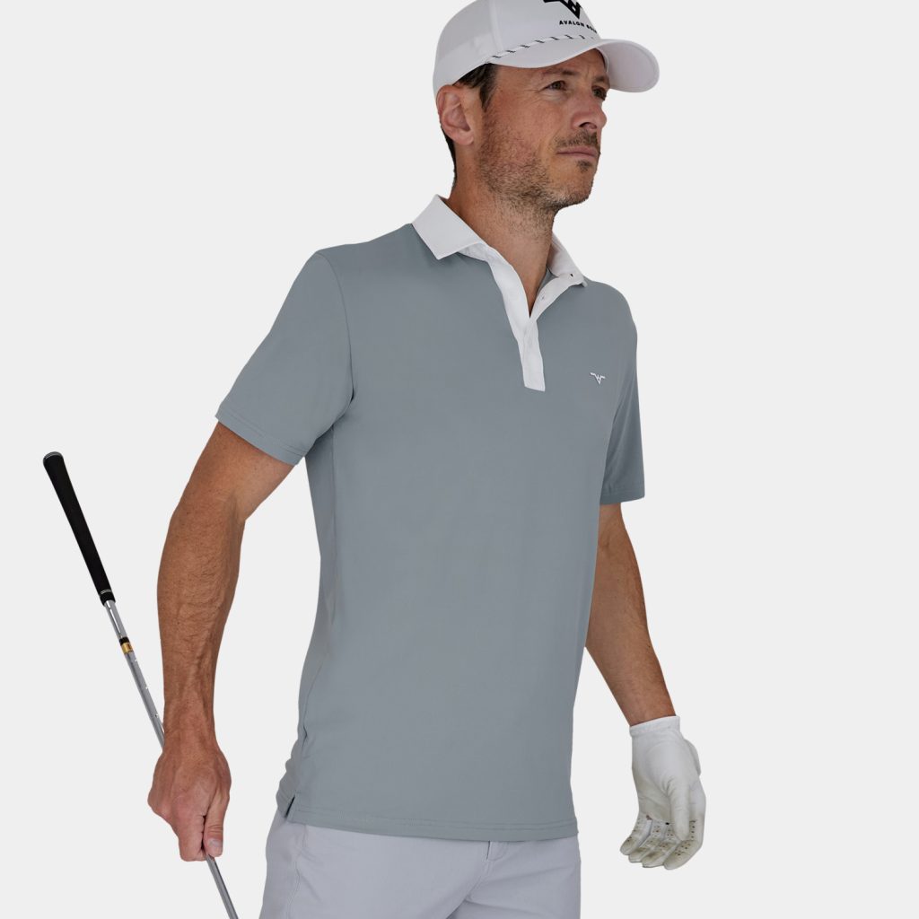 Performance Golf Polo: Olive | Avalon Modern Luxury Golf Polos