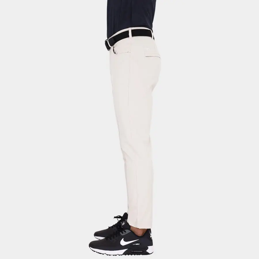 Avalon Tour Golf Pants: Ivory | Tailored, Men's Slim-Fit Golf Pants