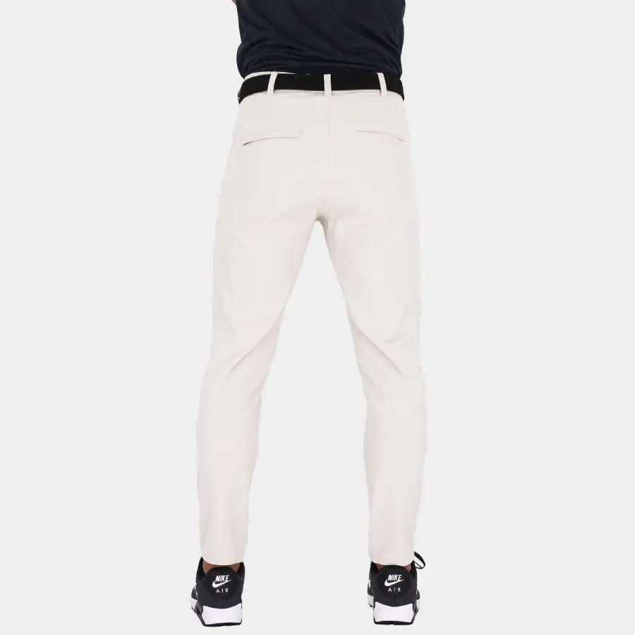 Avalon Tour Golf Pants: Ivory | Tailored, Men's Slim-Fit Golf Pants