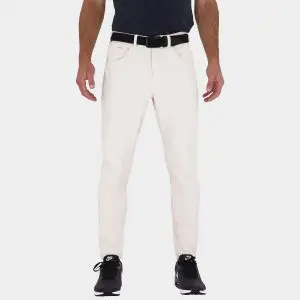 Avalon Tour Golf Pants: Ivory | Tailored, Men's Slim-Fit Golf Pants