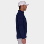 Tour Lite Golf 1/4 Zip: Navy Blue | Avalon Luxury Mens Golf Apparel