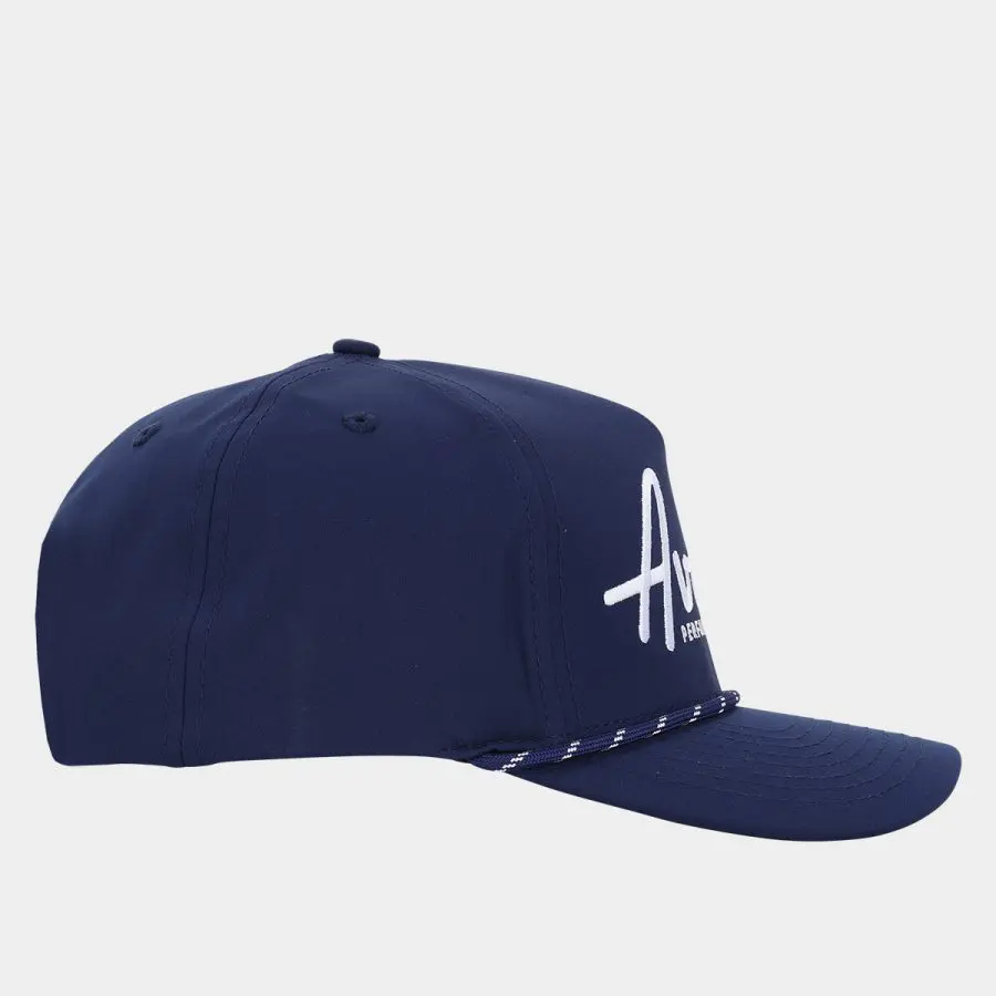 Golf Rope Hat in Navy Blue | Avalon Modern Men's Golf Apparel
