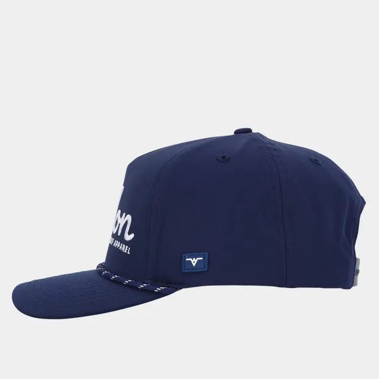 Golf Rope Hat in Navy Blue | Avalon Modern Men's Golf Apparel