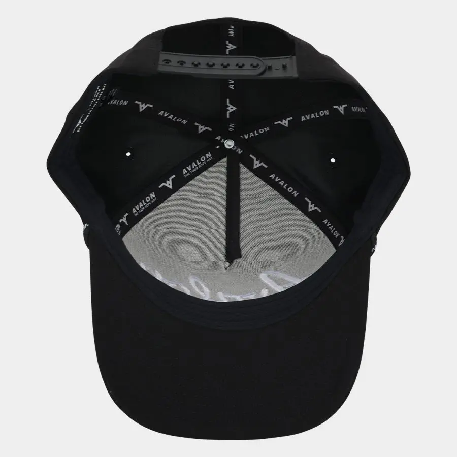 The Performance Golf Rope Hat in Color Black | by Avalon Golf Co.