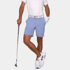 Slate Blue Golf Shorts with 7 Inch Inseam | Avalon Golf Apparel