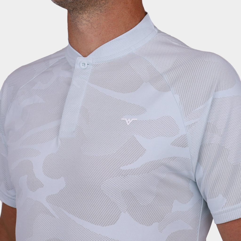 The Tour Blade Golf Polo: Sky Blue | Mens Golf Shirts