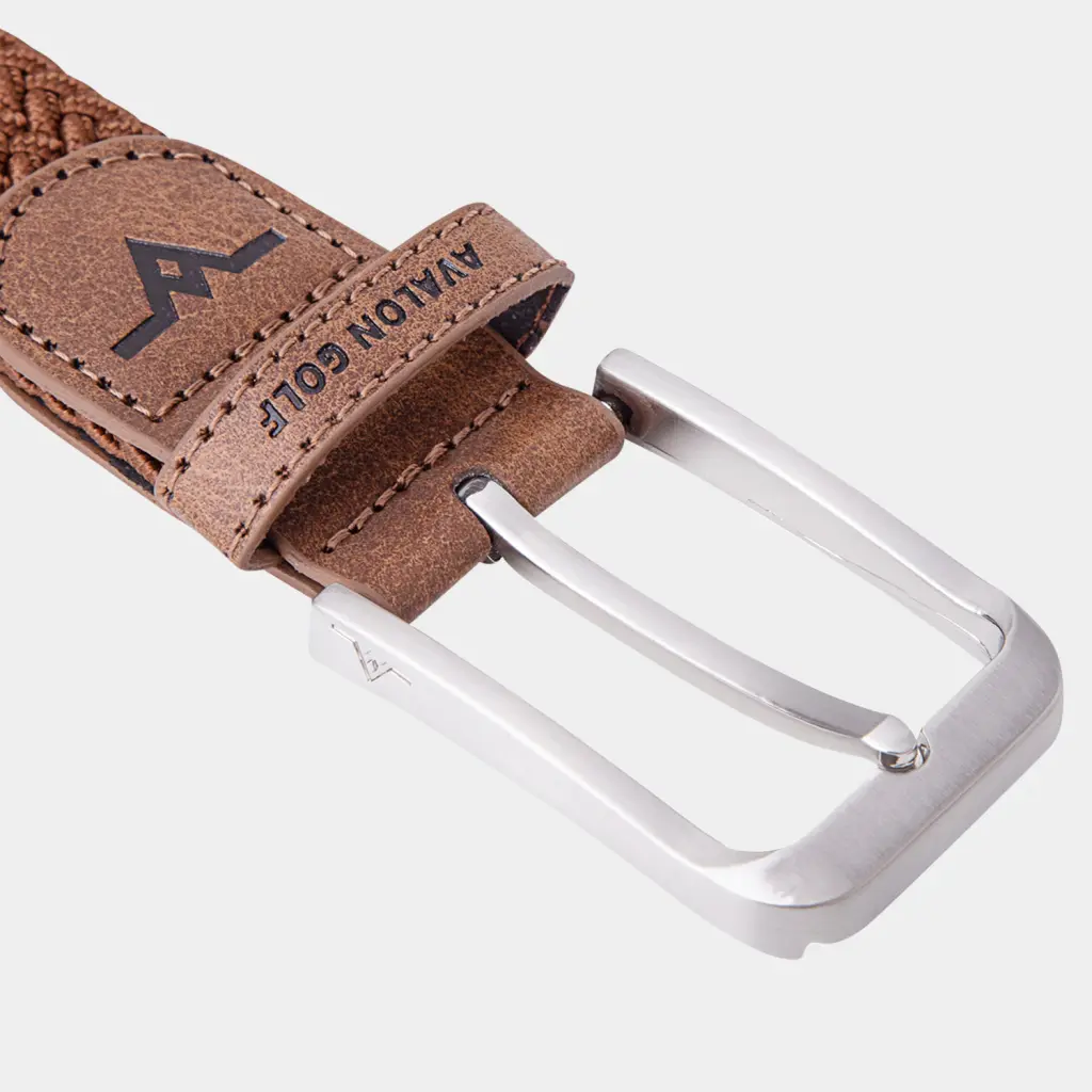 Brown Golf Belt | Avalon Players Luxury Golf Belt Collection