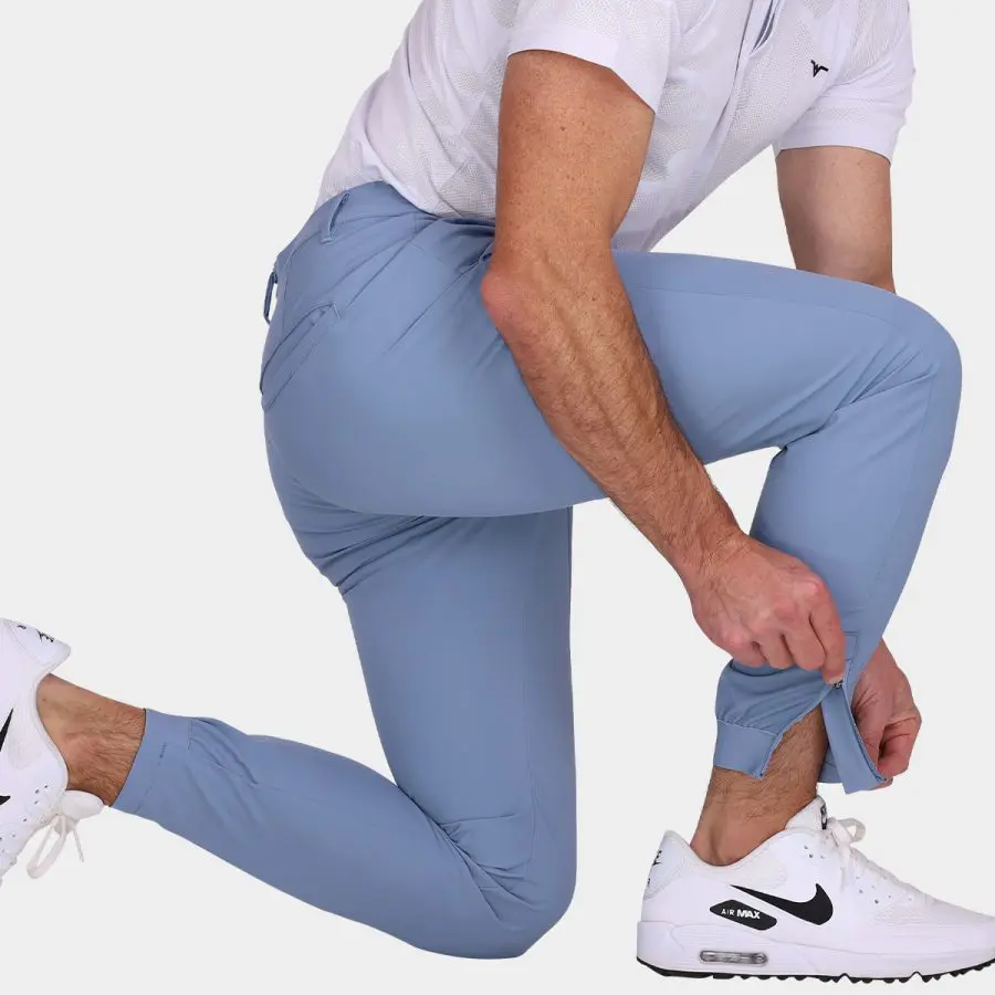 Players Golf Jogger Pants: Slate Blue | Avalon Golf Pants Shop