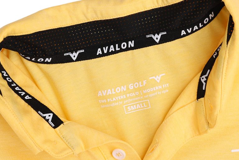 Red Golf Polo Shirt in Red | Avalon Golf Players Polo
