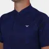 Navy Blue Golf Shirt with Blade Collar | The Avalon Tour Blade Shirt