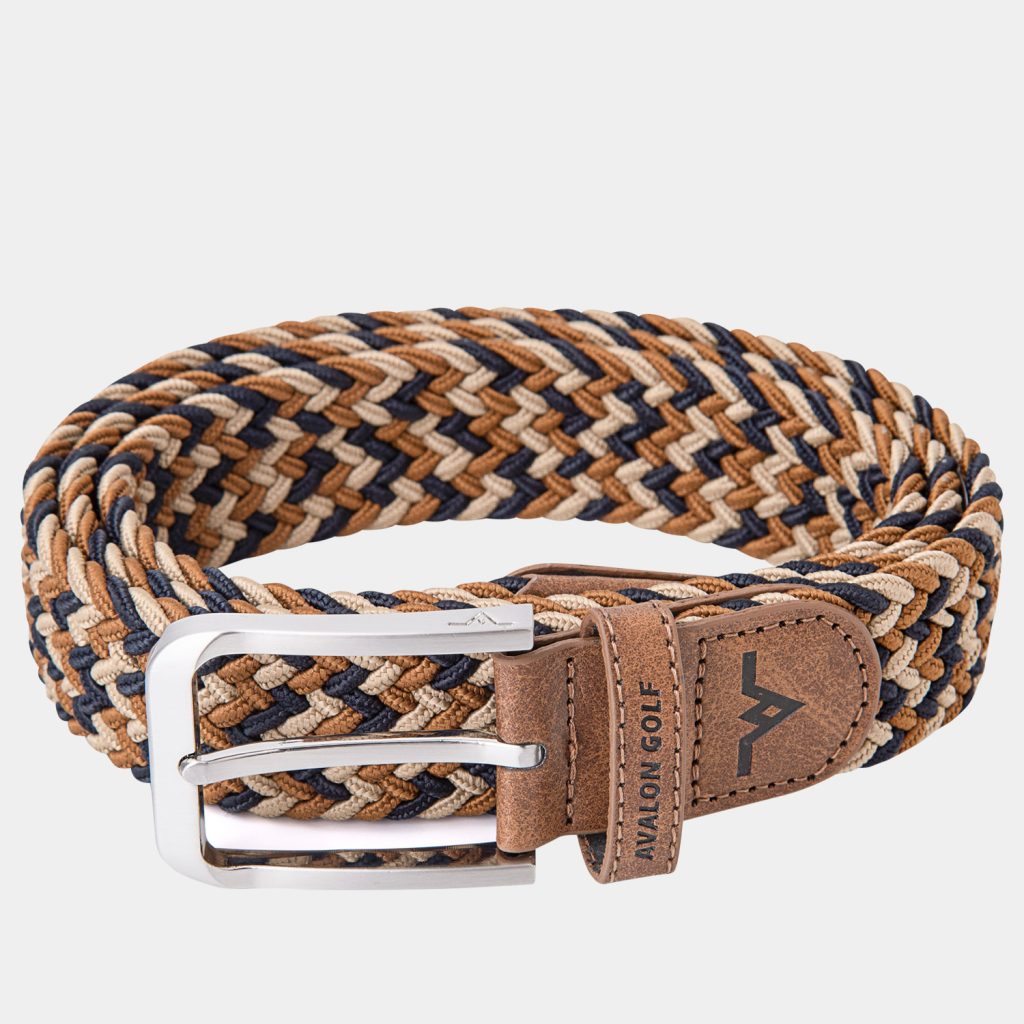 Light Brown Golf Belt for Men | The Avalon Players Belt Collection