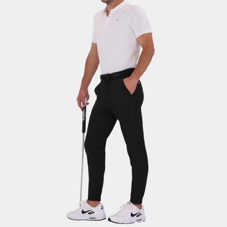 Performance Golf Joggers II: Black | Avalon Modern Golf Pants