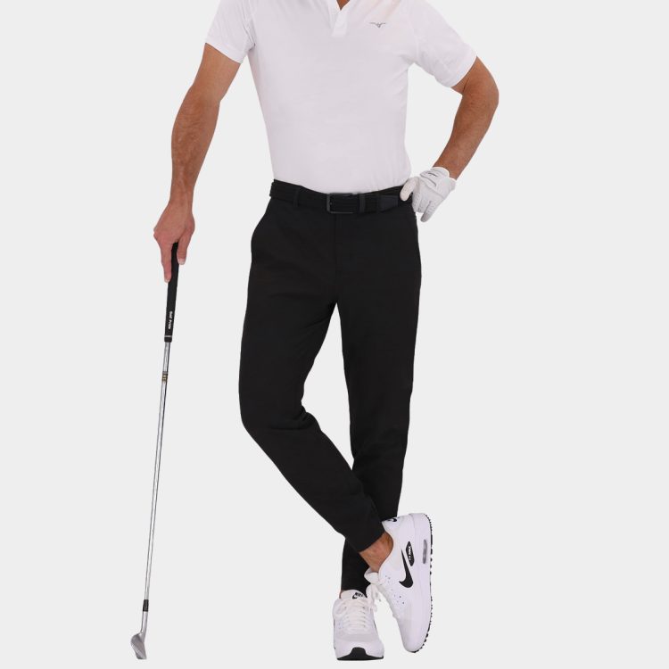 Performance Golf Joggers II: Black | Avalon Modern Golf Pants