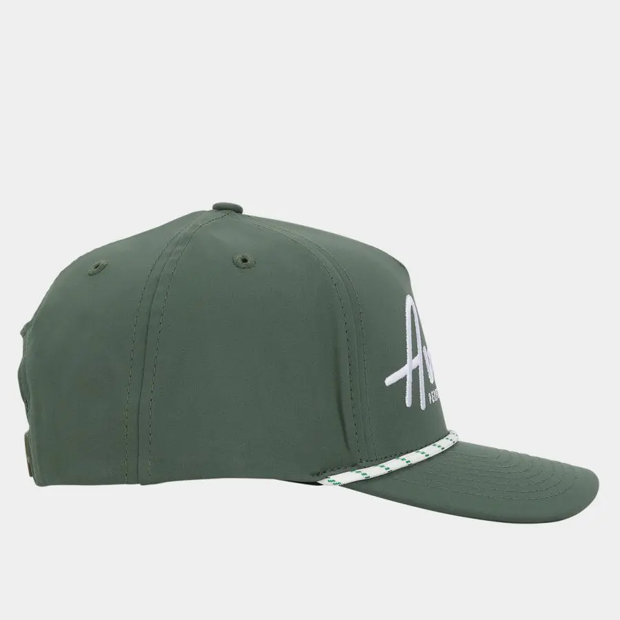 Performance Rope Golf Hat: Green | Welcome to a Better Golf Hat
