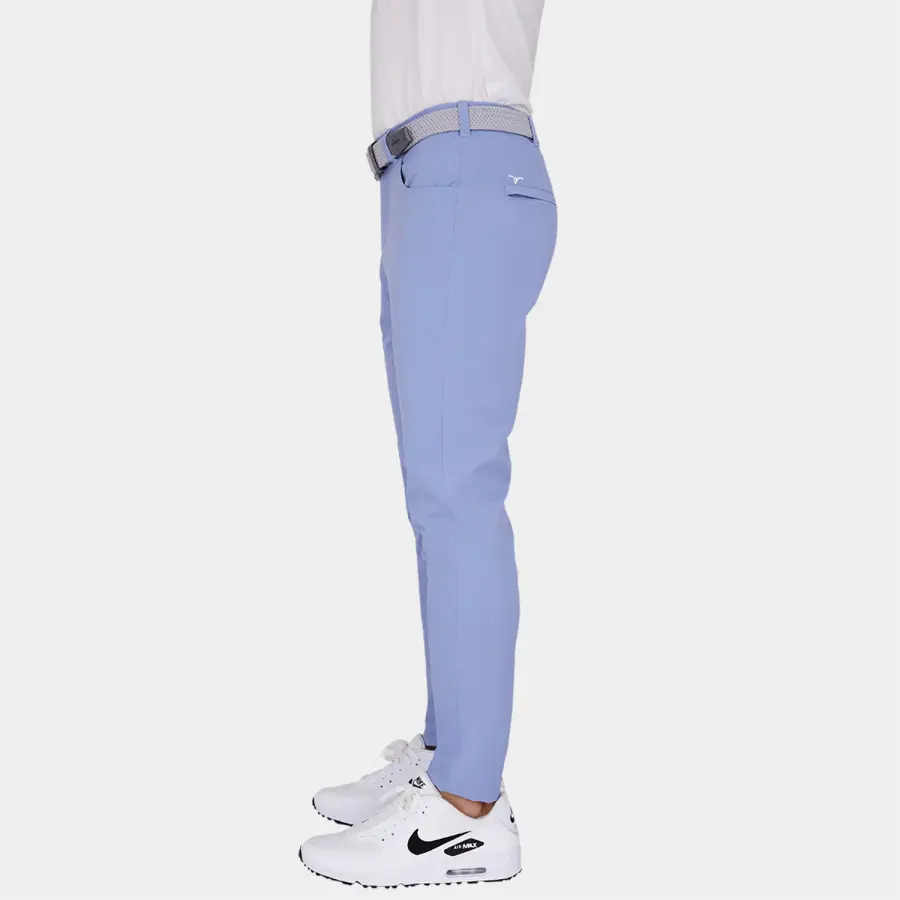 Slim-Fit Golf Pants: Slate Blue | Welcome to a Better Golf Pant