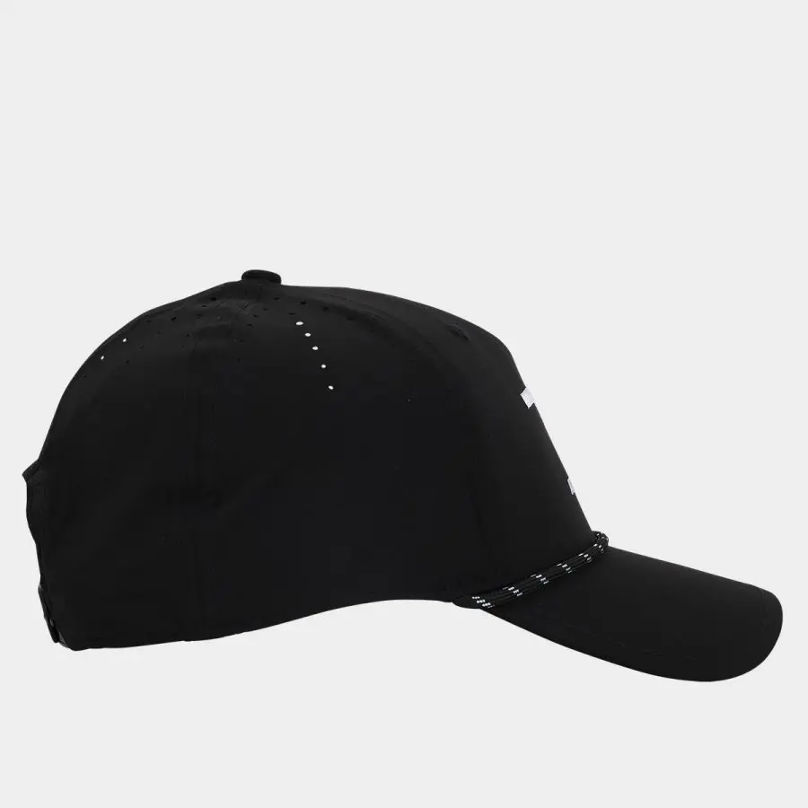 Tour Lite Rope Golf Hat: Black | Mens Performance Golf Headwear